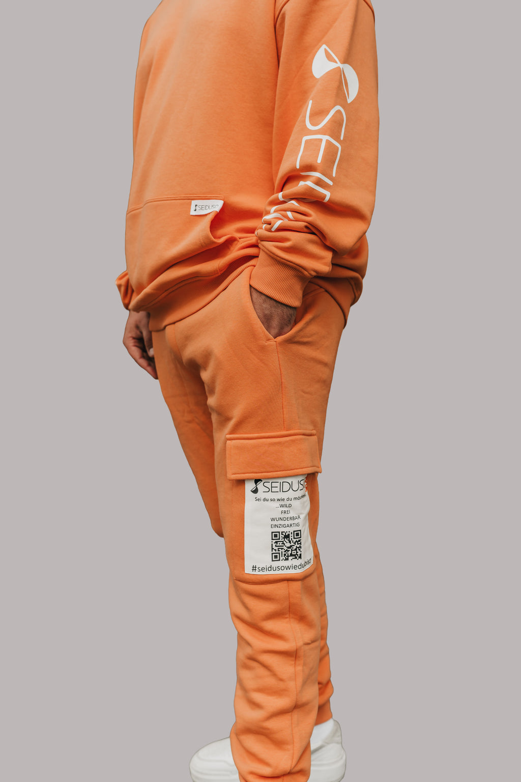 Jogginghose Easy Peasy Orange | SEIDUSO